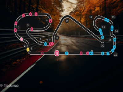 Racelab Trackmap overlay